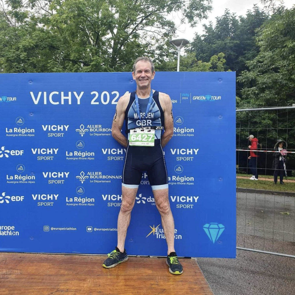 Phil Marsden our sponsored Triathlete - Ipswich Sports Club